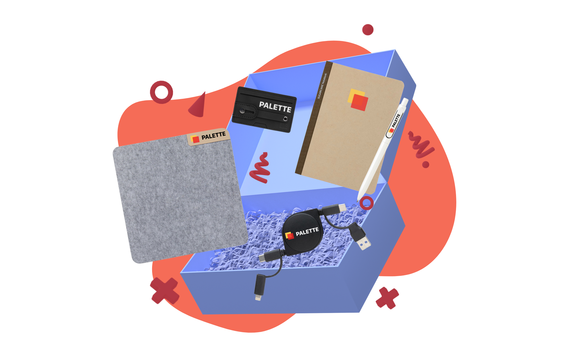 Boxaroo: Remote Work Pack – Custom Company Swag & Merch