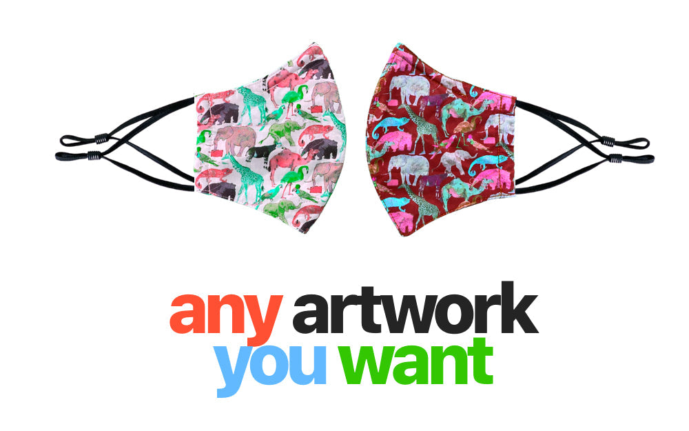 Boxaroo: DANDY Full Custom Reversible Face Mask – Custom Merch